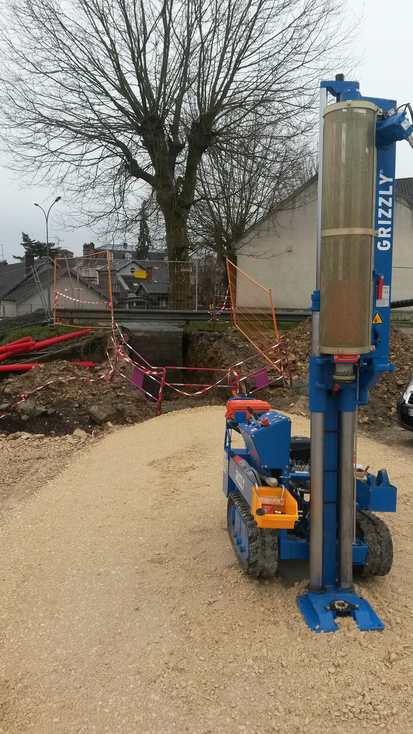 Geolabo - Contrôle de la qualité de compactage au pénétromètre dynamique