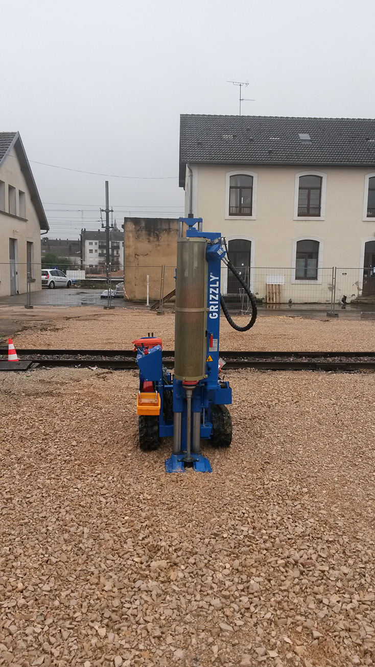 Geolabo - Contrôle de la qualité de compactage au pénétromètre dynamique